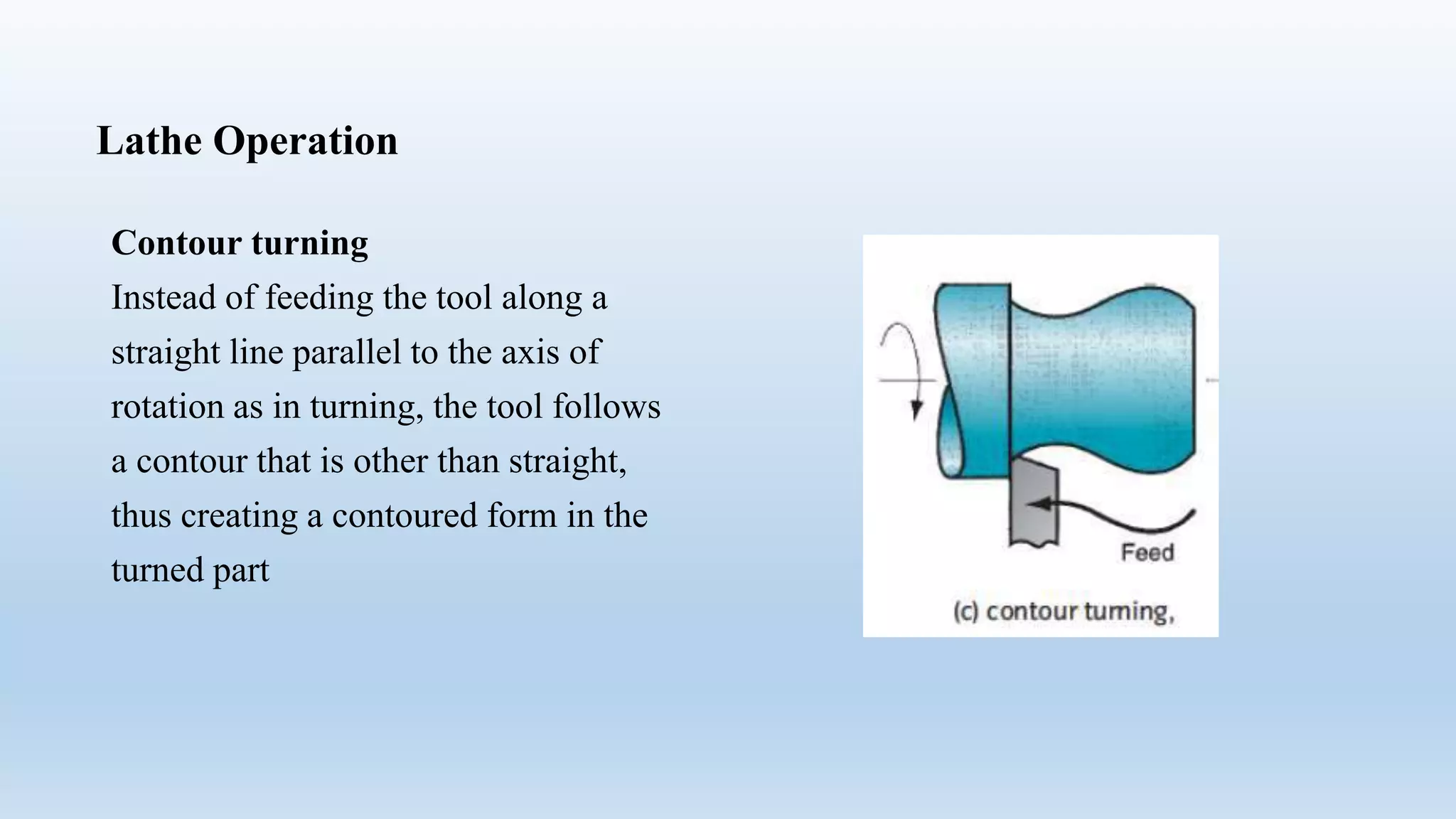 WORKSHOP TECHNOLOGY-Lathe and operation. | PPTX