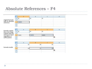 Day 4 more on formulas and functions | PPT