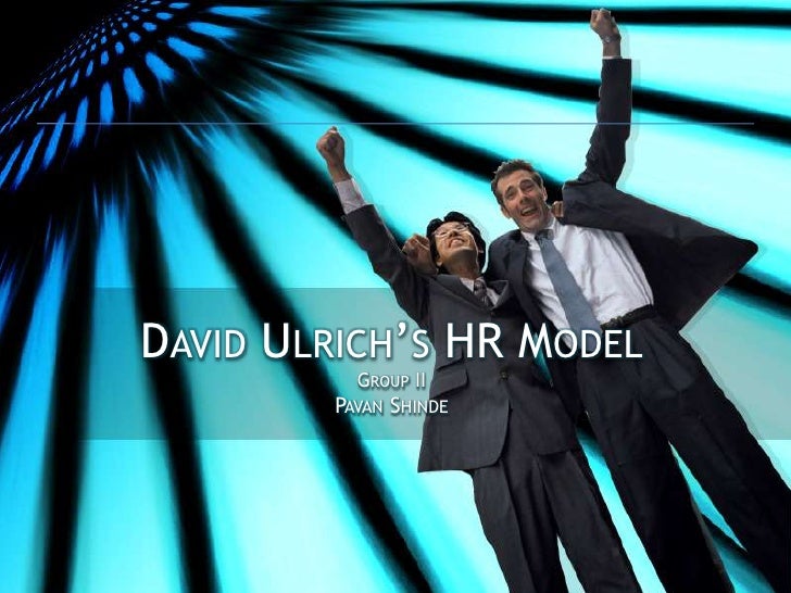 An analysis of Ulrich's HR Model