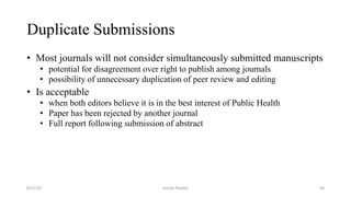 Structure of a manuscript: Day 4 article_writing_note | PPTX