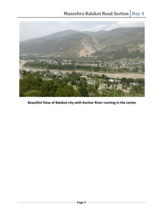 Day 4 mansehra balakot road section | DOCX