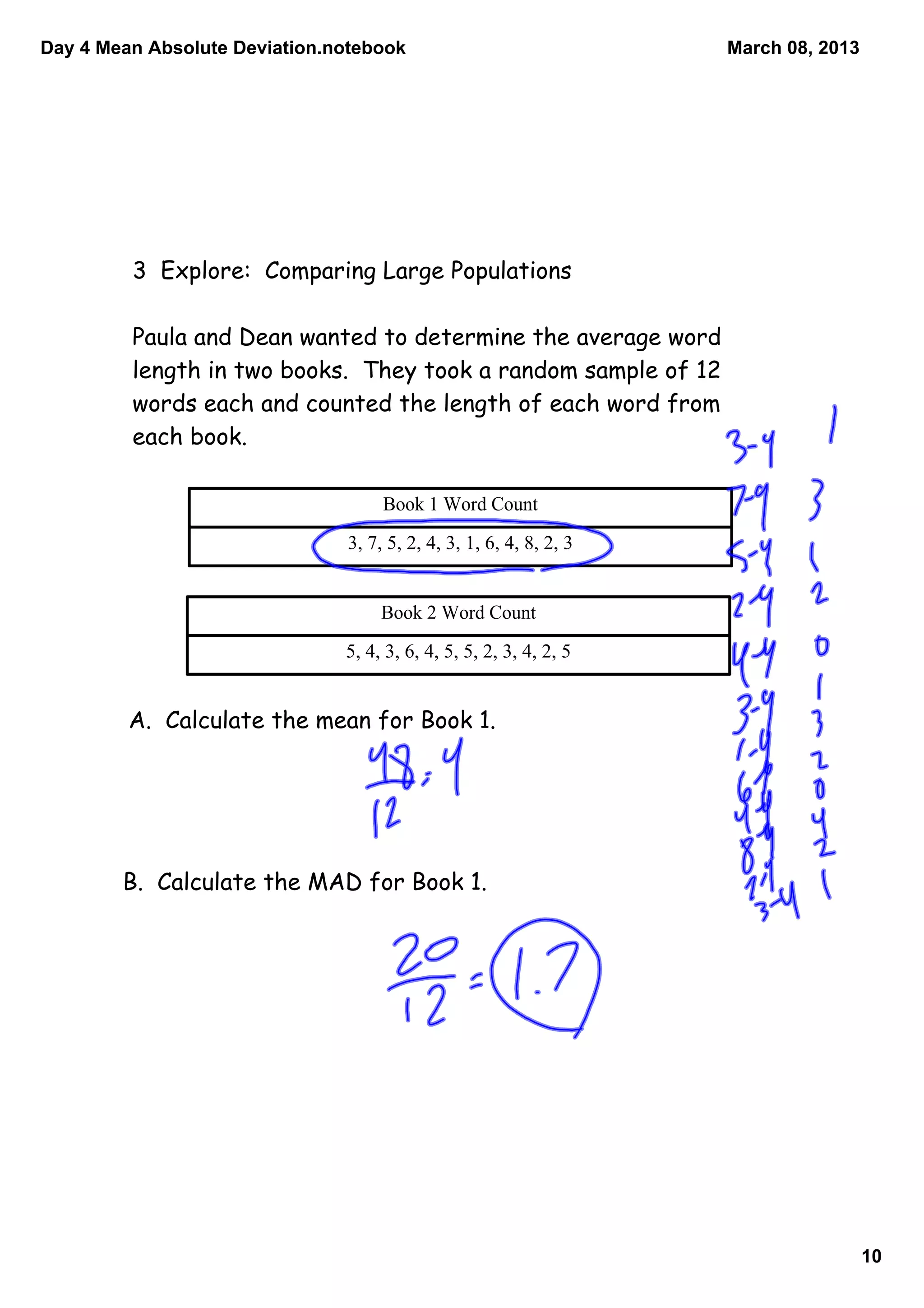Day 4 mean absolute deviation | PDF