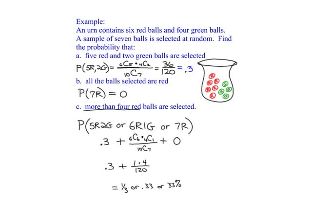 Day 14-4: Probability with Permutations & Combinations | PPT