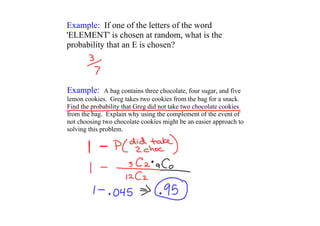 Day 14-4: Probability with Permutations & Combinations | PPT