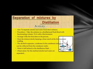 Class ix ch 2 Methods of Separation PART 1 | PPTX | Chemistry | Science