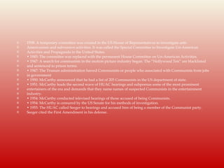 Day 4 red scare.cold war | PPT