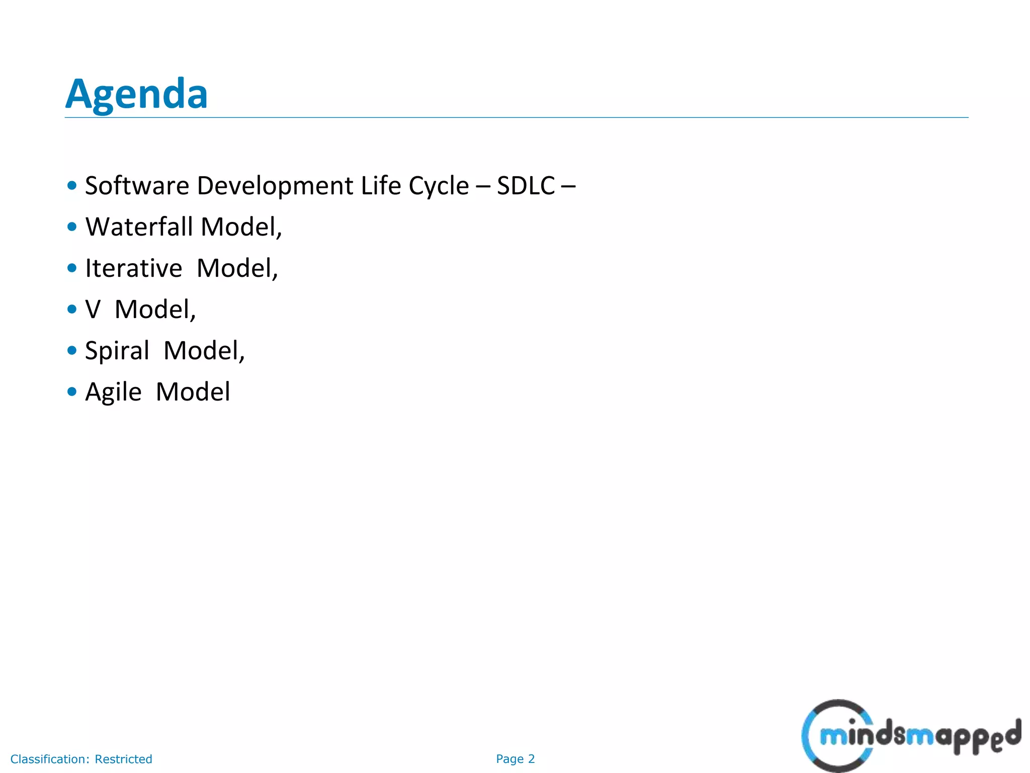 Software Development Life Cycle – SDLC – Waterfall, Iterative, V ...
