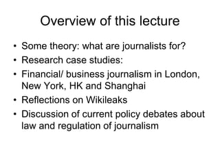 Rights and Responsibilities of Journalists | PDF