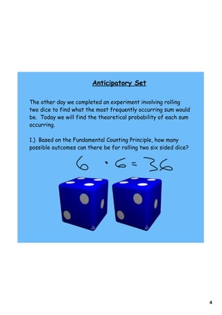 Day 4 theoretical probability | PDF