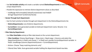 UiPath Studio Web workshop series - Day 4 | PPT
