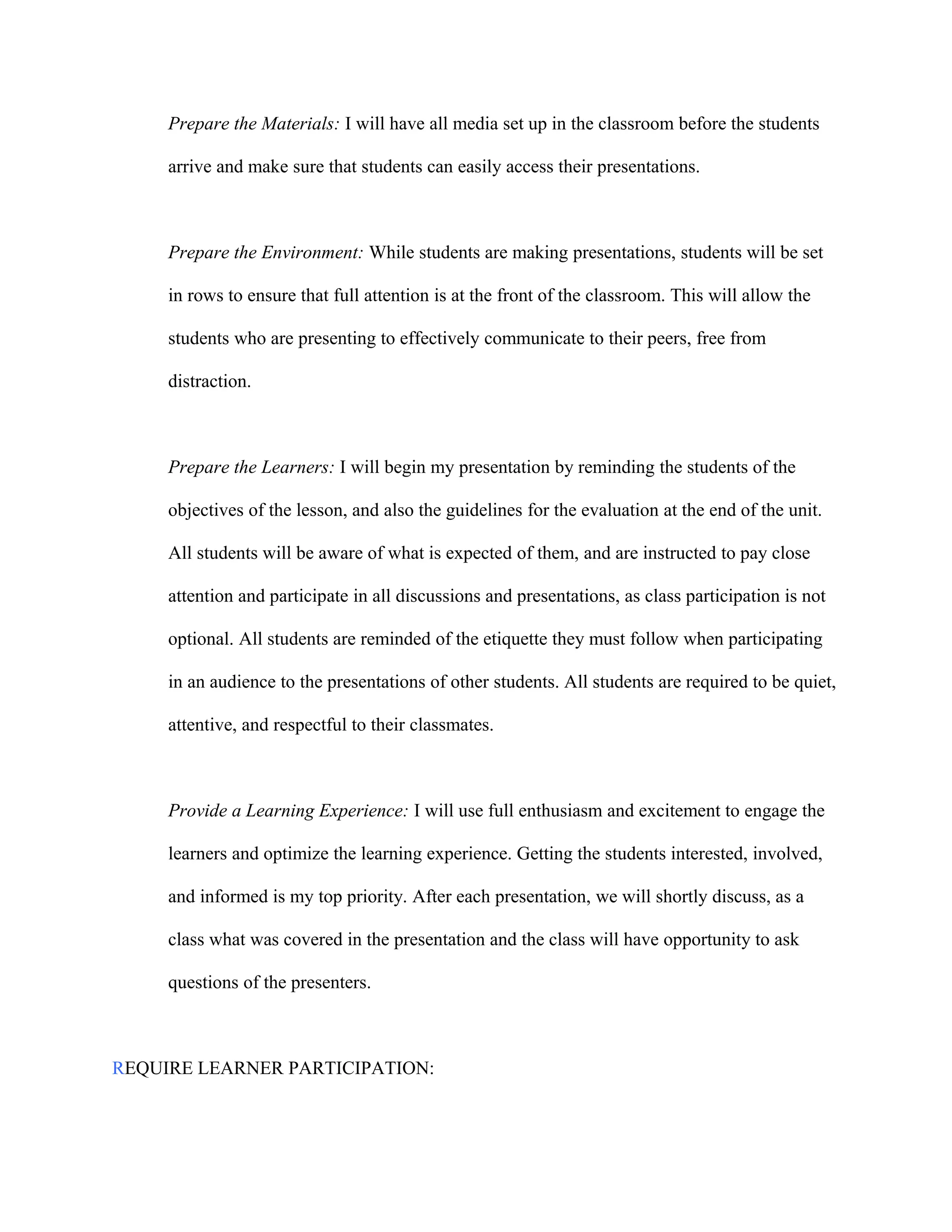 Day 5 Lesson Plan | PDF