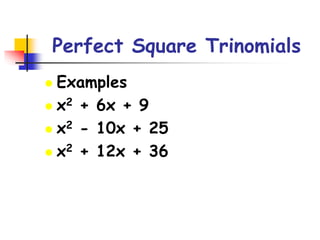 Day 5 - NOTES Completing the Square.ppt