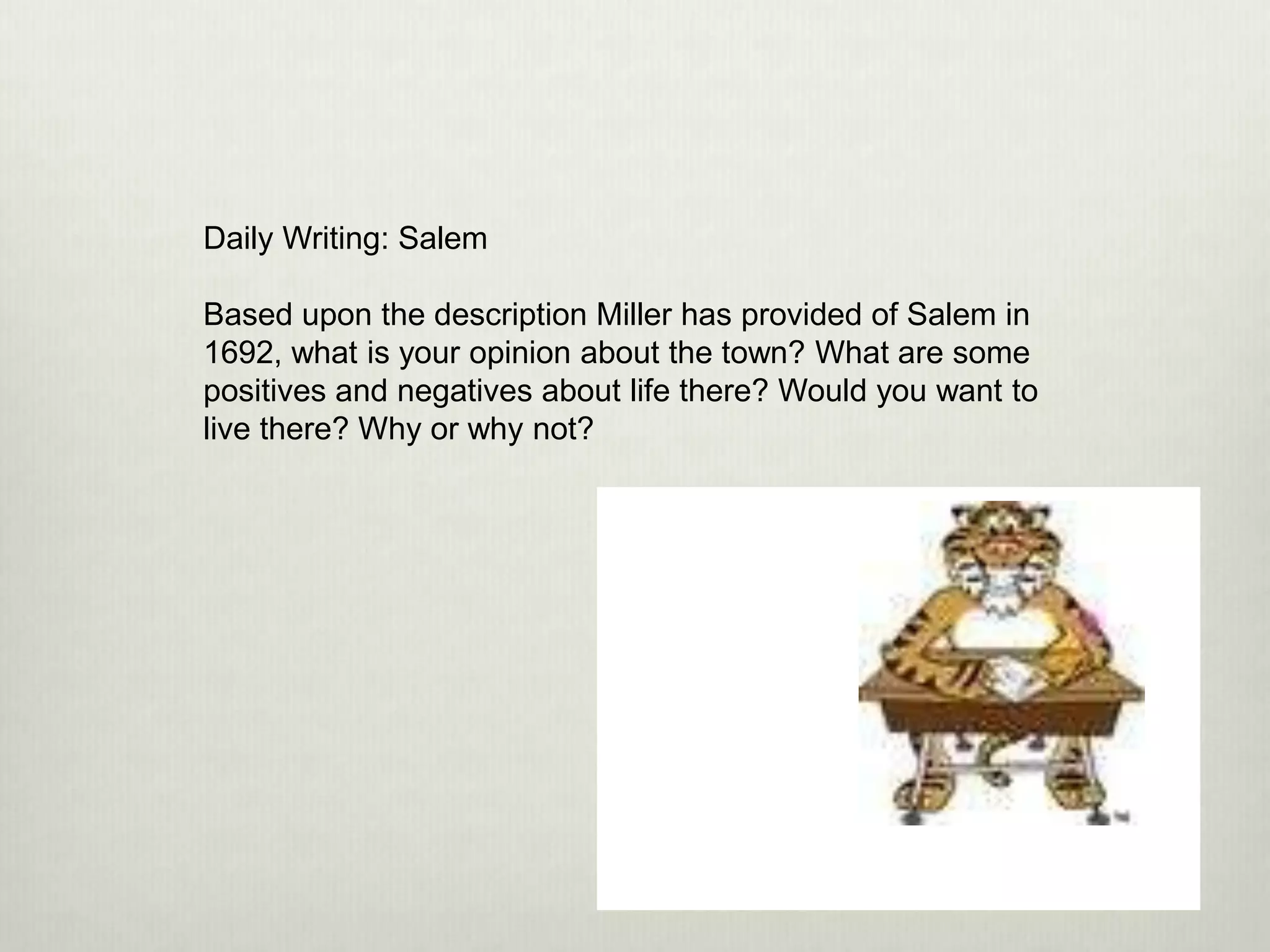 Day 5 act 1 crucible | PPTX