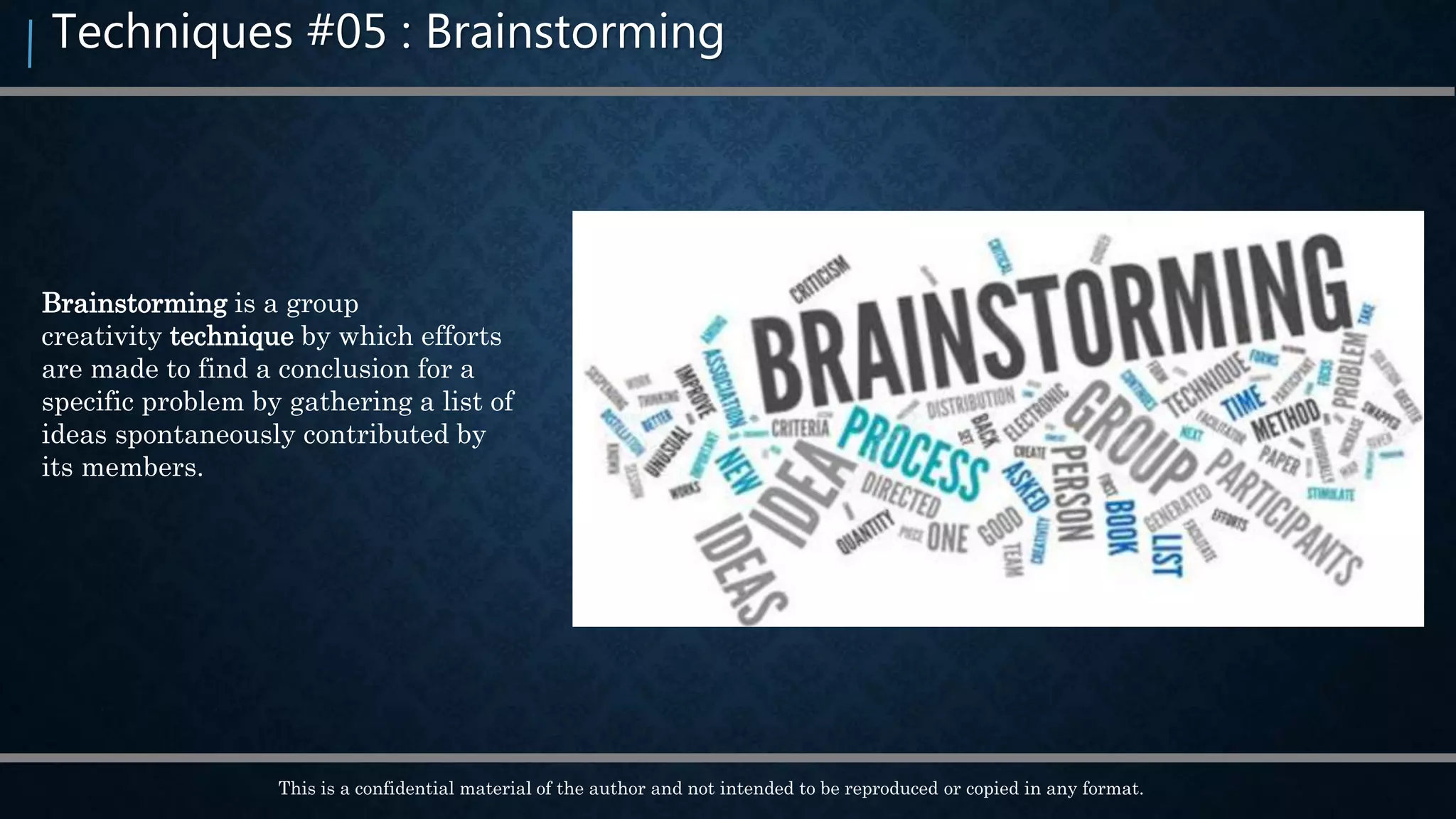 Business Analysis Techniques | PPSX