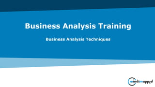 Business Analysis Techniques | PPSX