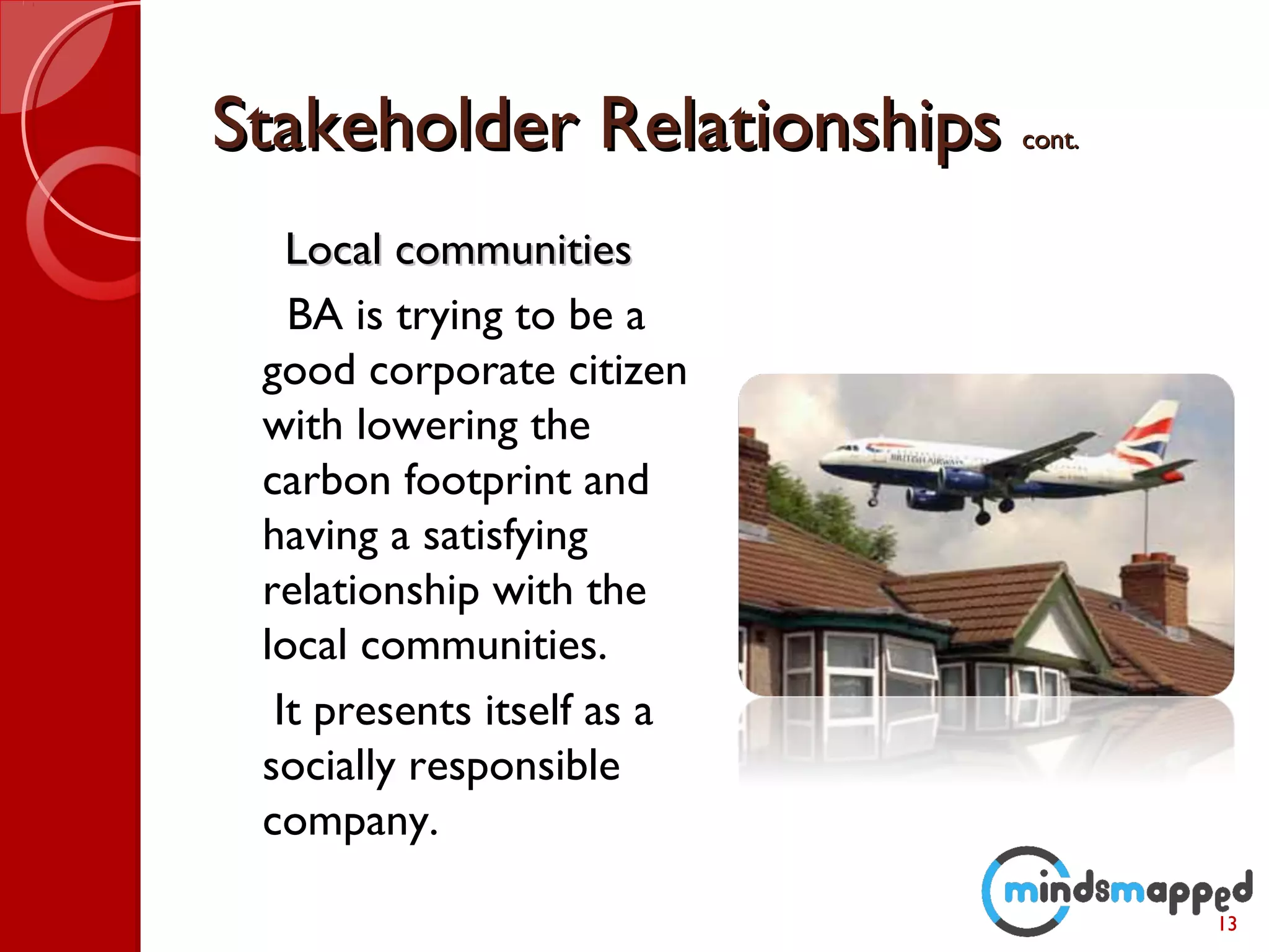 Case Study British Airways Stakeholder Analysis | PPT
