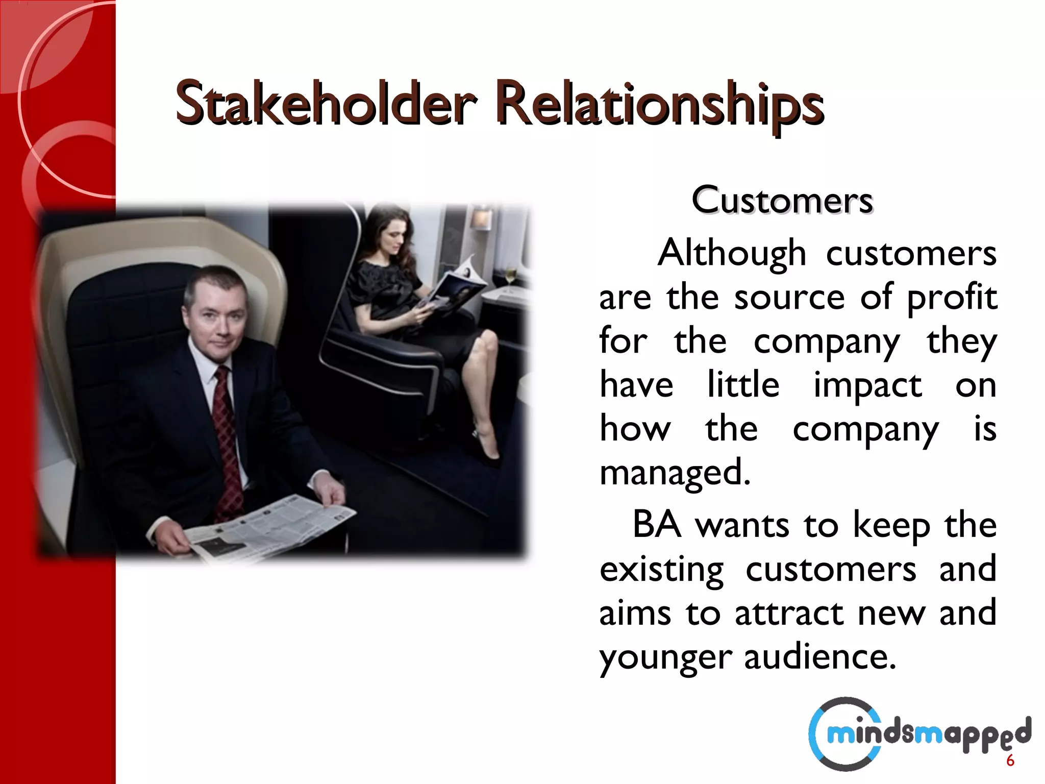 Case Study British Airways Stakeholder Analysis | PPT
