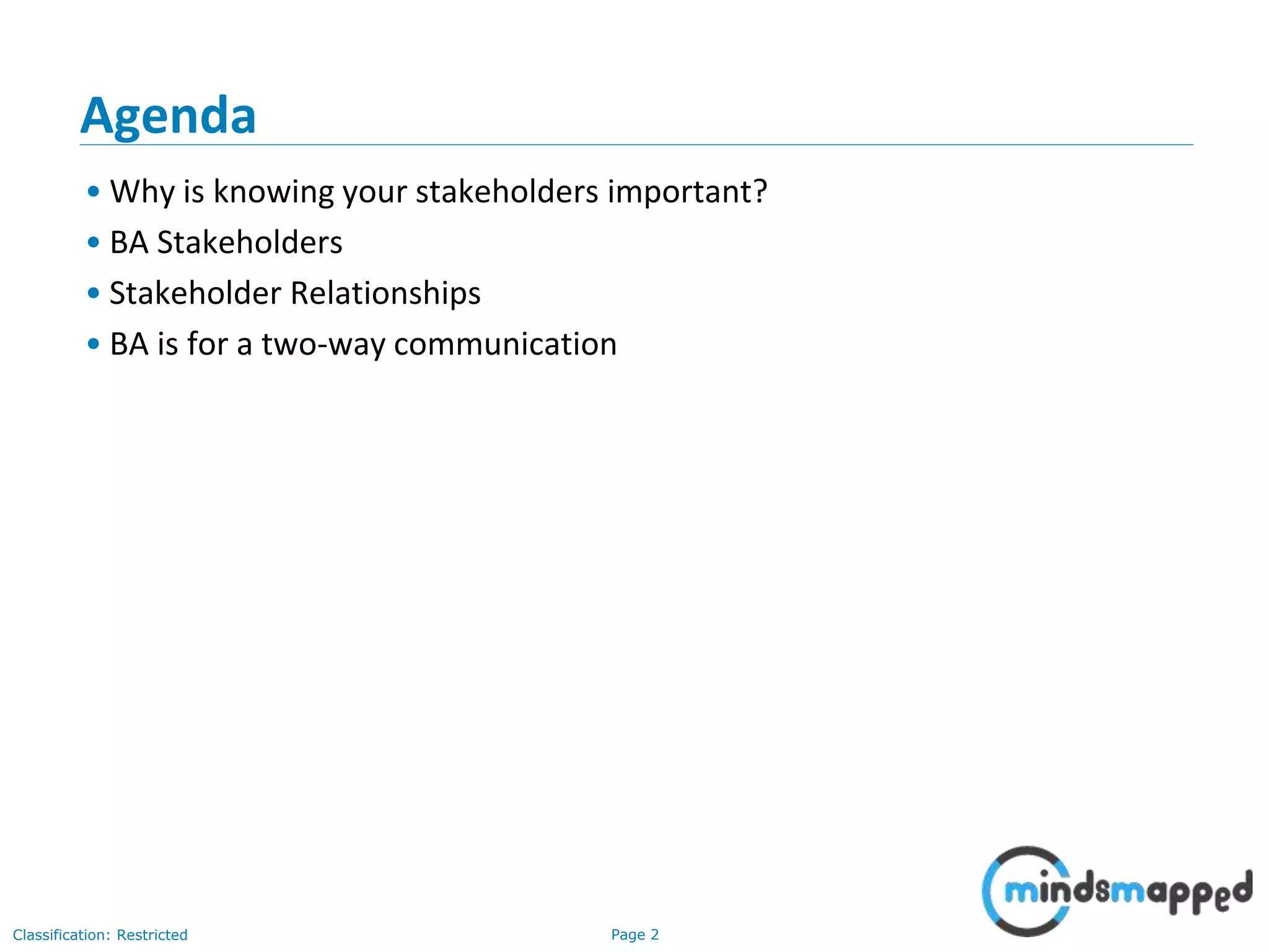 Case Study British Airways Stakeholder Analysis | PPSX