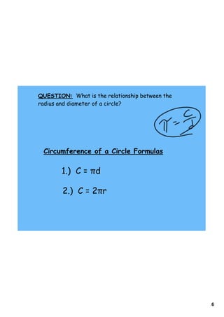 Day 5 circumference | PDF | Physics | Science