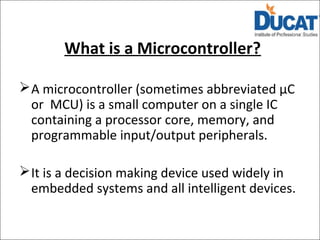 microcontroller basics | PPT