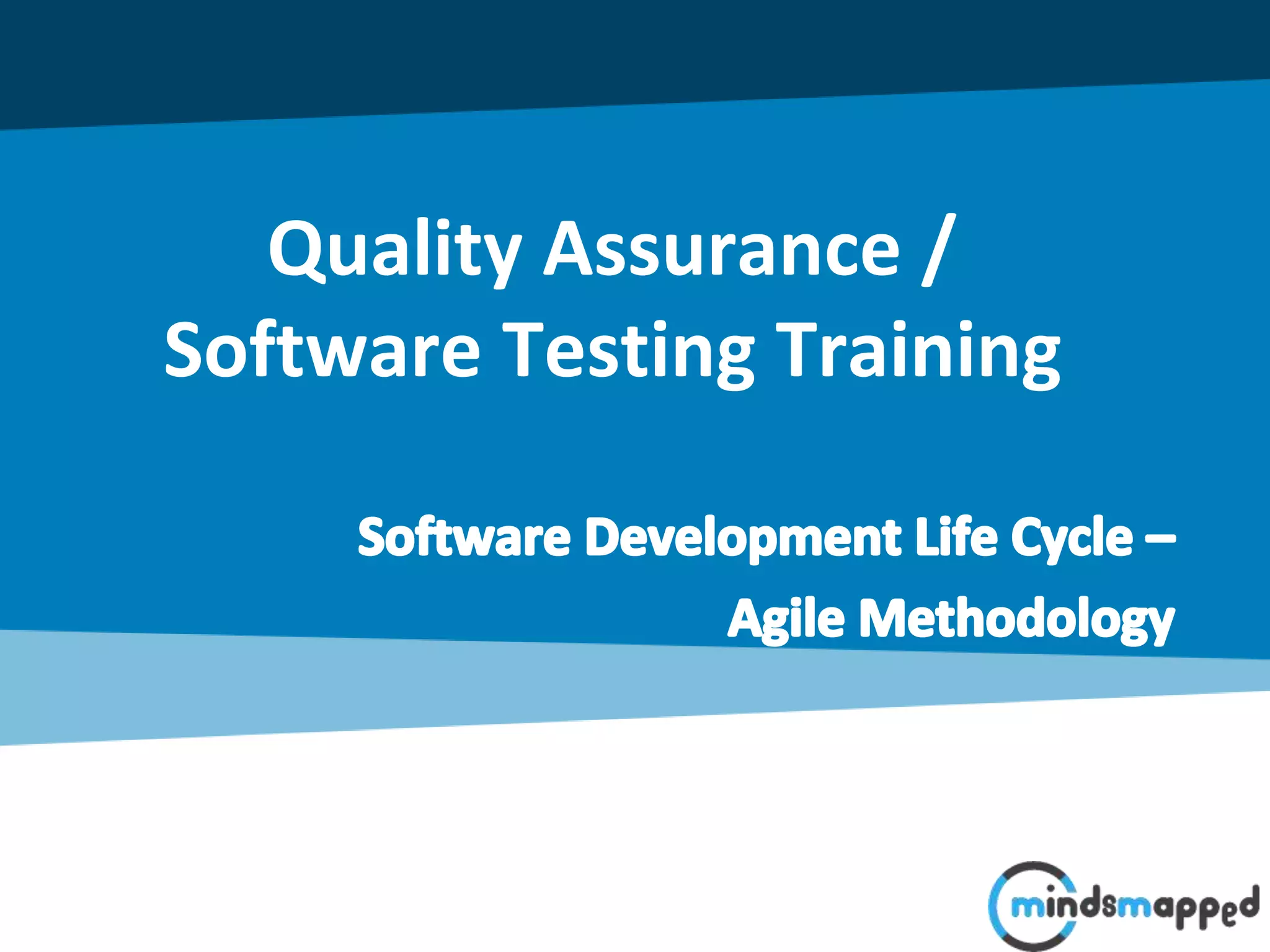 Software Development Life Cycle Agile Methodology Ppt