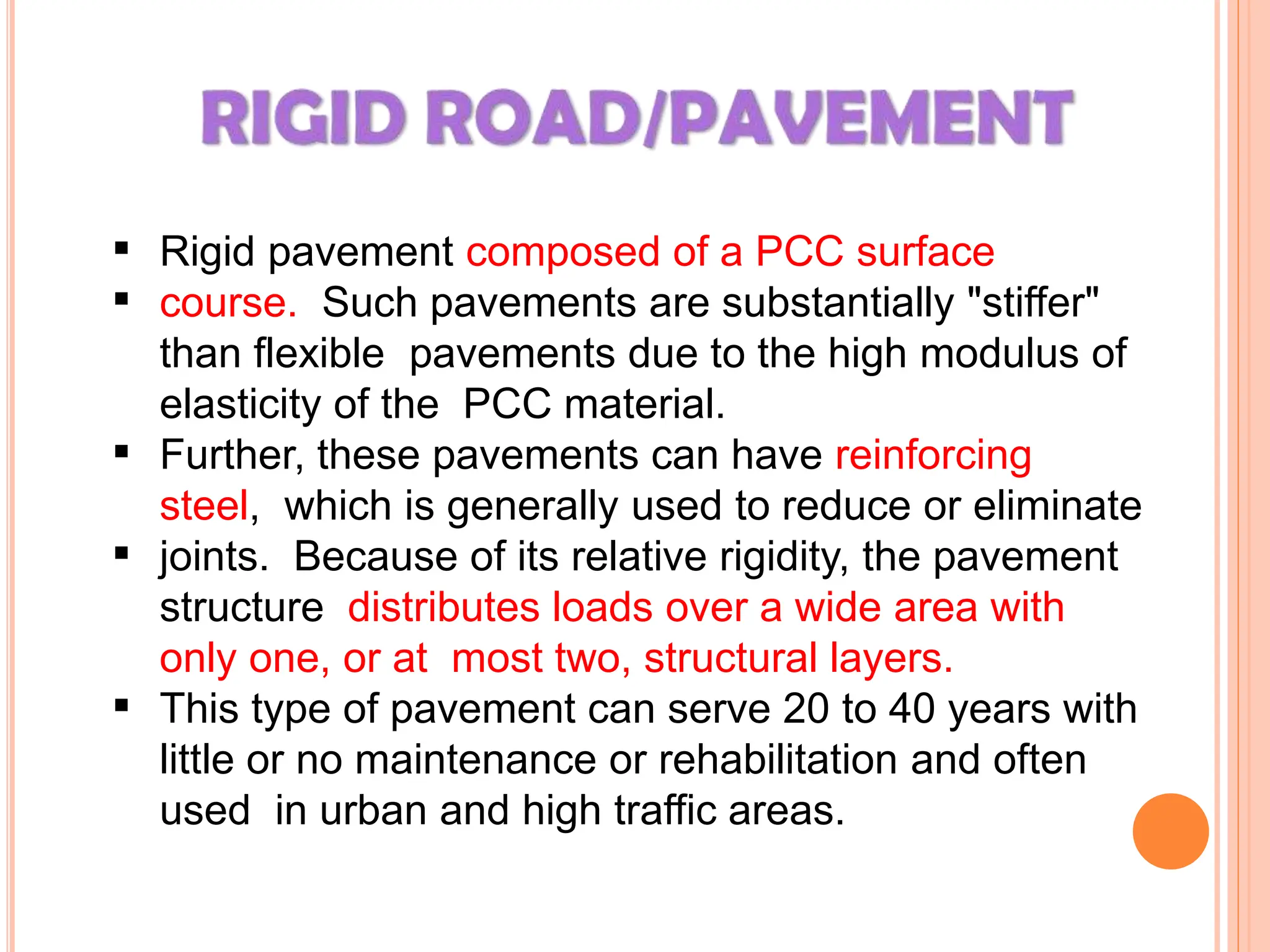 Factors and Design of Rigid Pavement BTech | PPTX