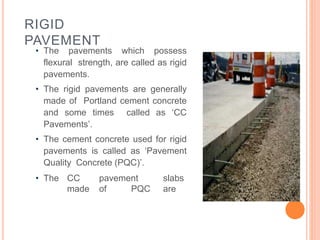 Factors and Design of Rigid Pavement BTech | PPTX