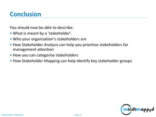 Stakeholder Analysis | PPSX