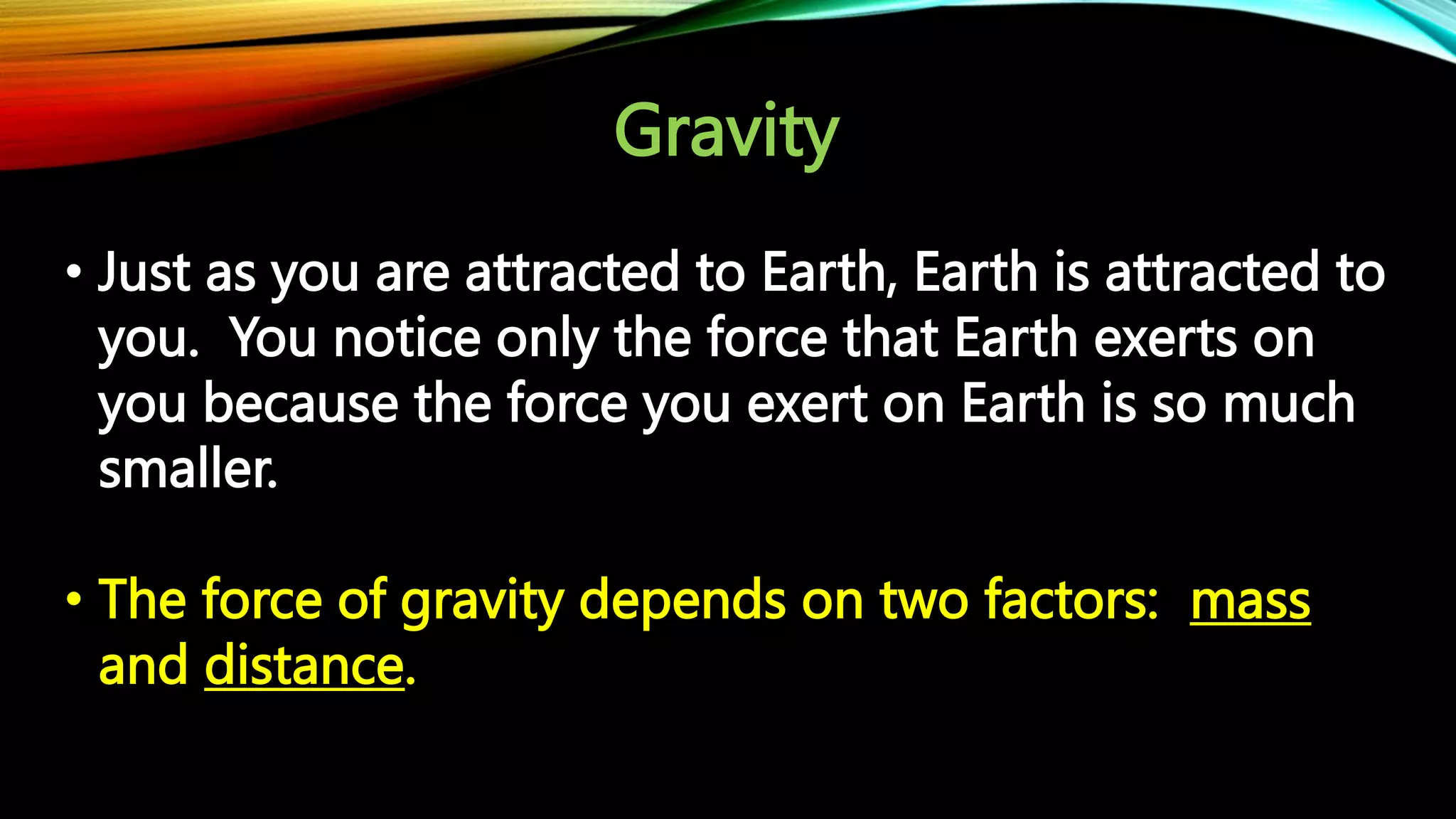 Day 6 - Force and Motion - How Distance and Mass Affect Gravity Power ...