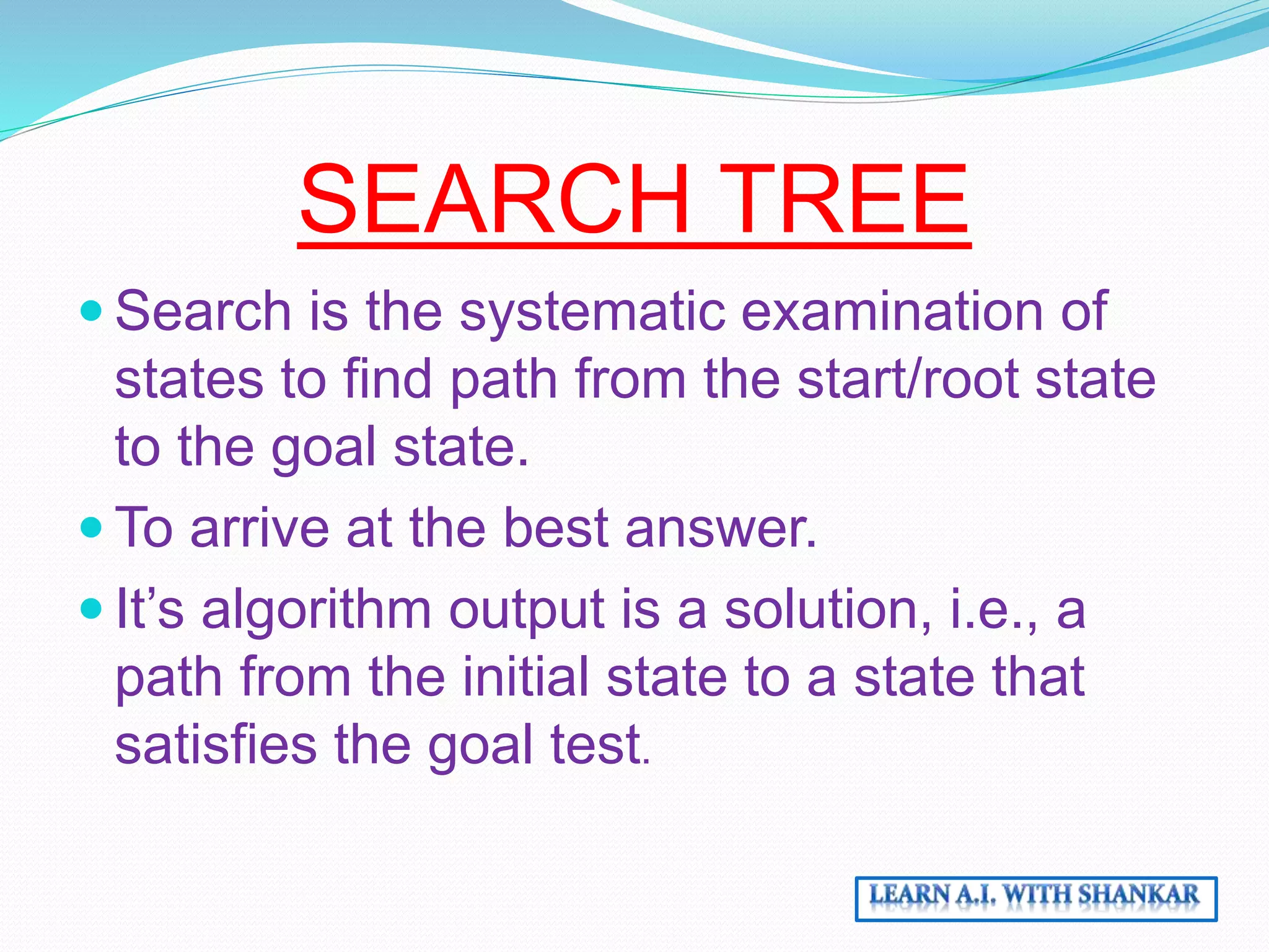 State Space Search Strategies in Artificial Intelligence (AI) | PPTX