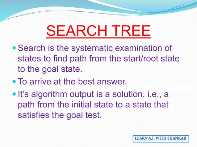 State Space Search Strategies in Artificial Intelligence (AI) | PPTX