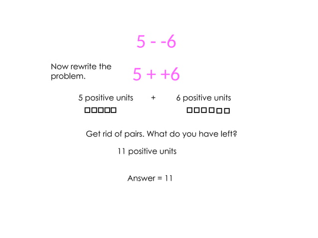 Day 6 - Subtracting Integers with counters.ppt