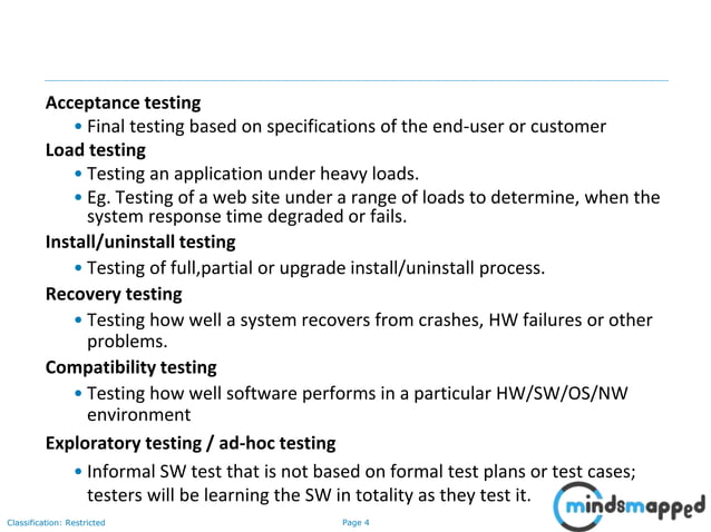 Types of Testing | PPT