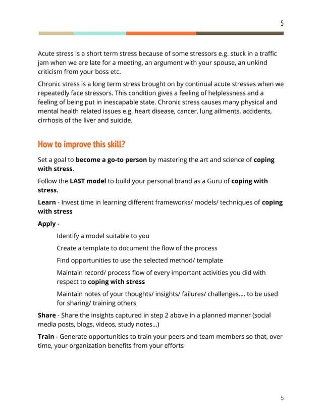 Day 60 coping with stress | PDF | Mental Health | Diseases and Conditions