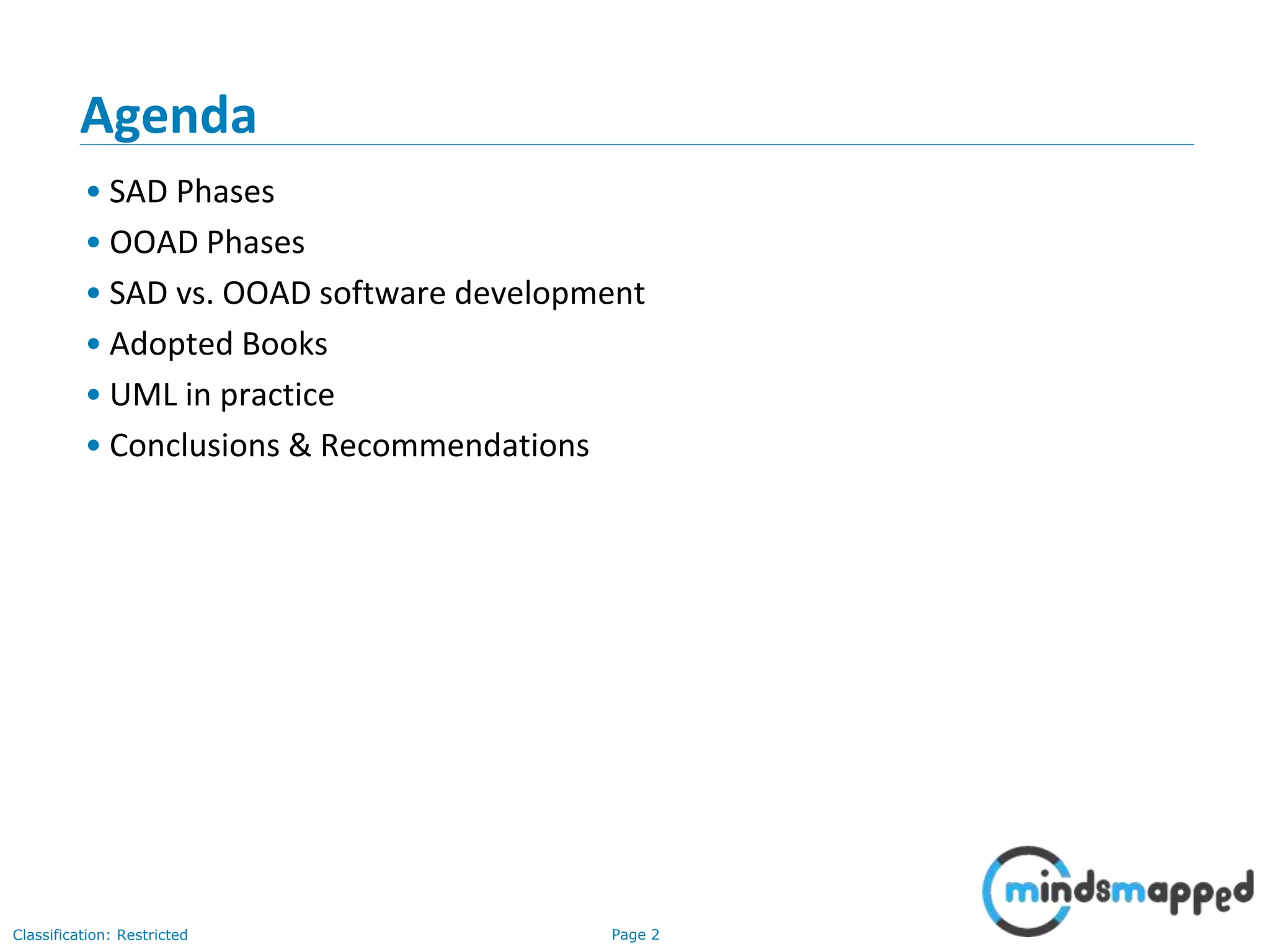 OOAD and UML | PPSX | Databases | Computer Software and Applications