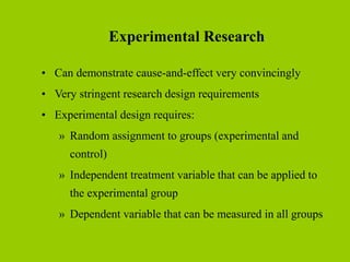 experimental research | PPT | Physics | Science