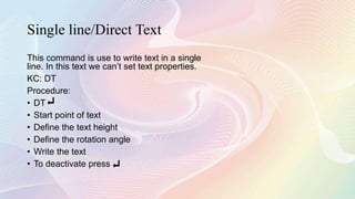 AutoCAD basics and advanced modelling and drafting | PPT