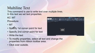 AutoCAD basics and advanced modelling and drafting | PPT