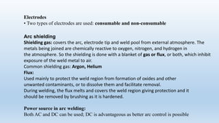 Metal Joining Process- Welding, Brazing and Soldering | PPTX