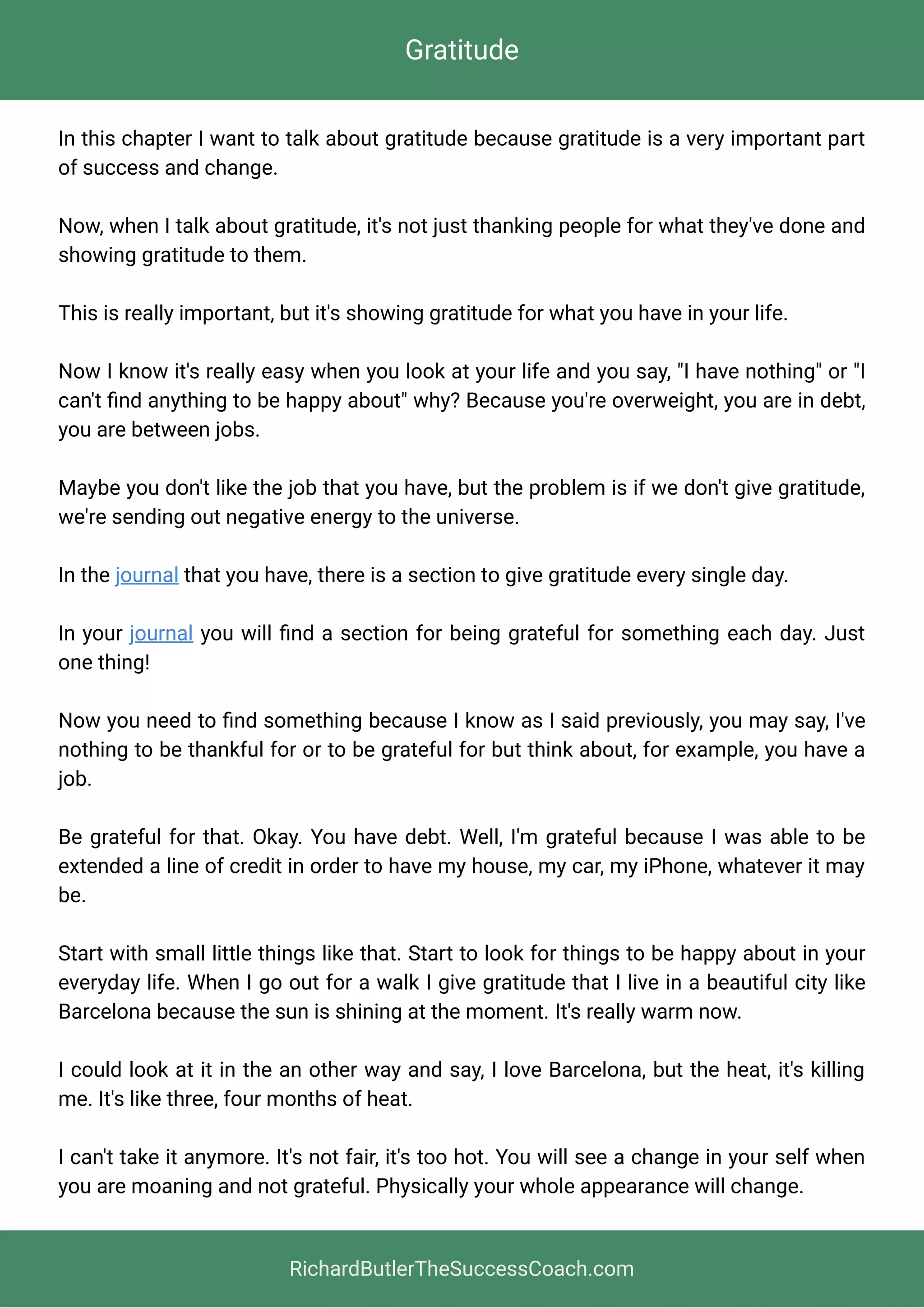 Day 7 - gratitude | PDF