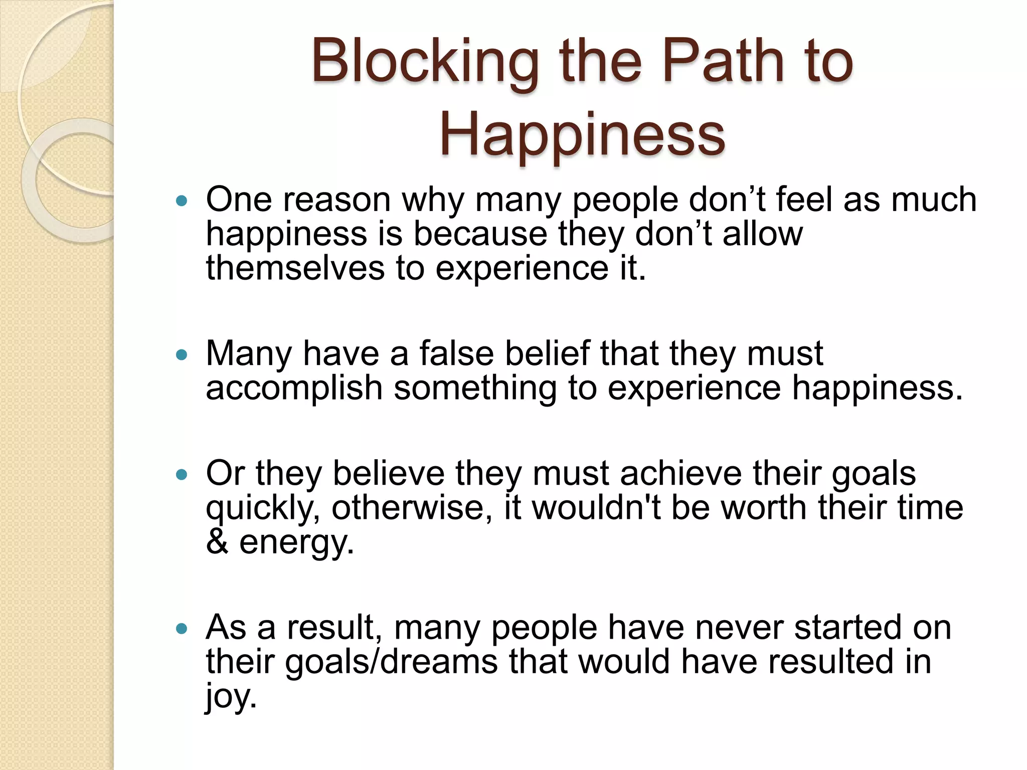 Keep Your Goals & Dreams Alive | PPT