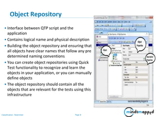 Quick Test Professional (QTP/UFT) | PPSX
