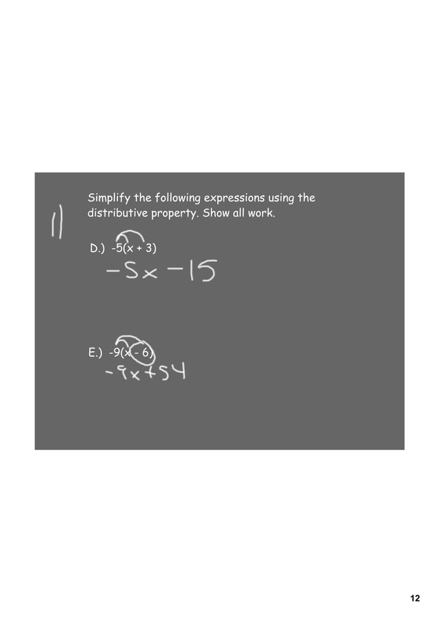 Day 7 distributive property | PDF