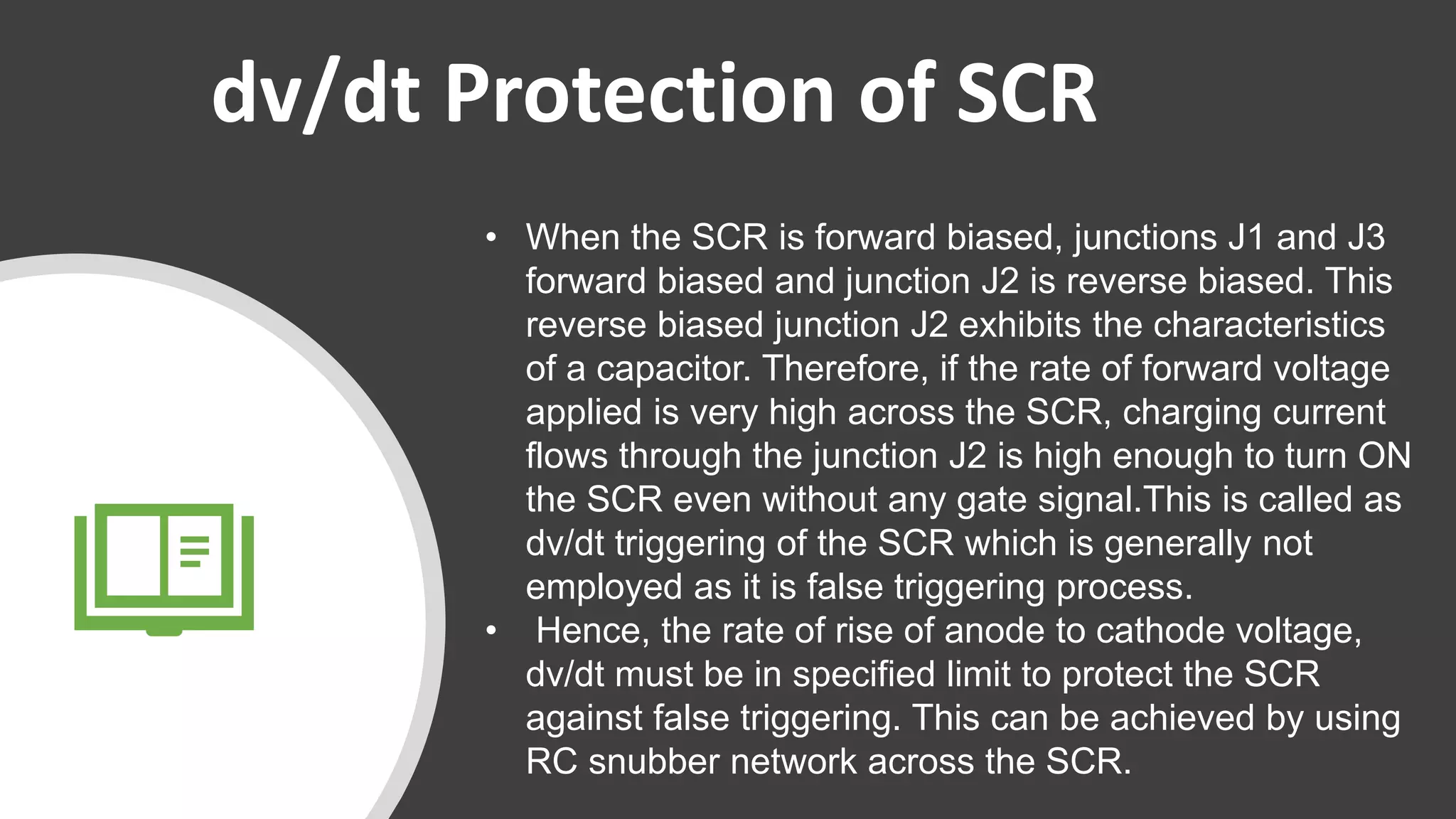 PROTECTION CIRCUIT OF SCR | PPTX