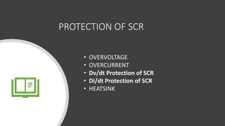 PROTECTION CIRCUIT OF SCR | PPTX