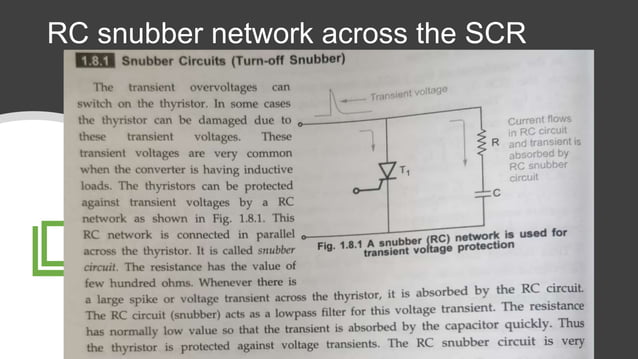PROTECTION CIRCUIT OF SCR | PPTX