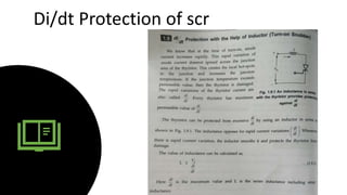 PROTECTION CIRCUIT OF SCR | PPTX