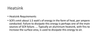 PROTECTION CIRCUIT OF SCR | PPTX