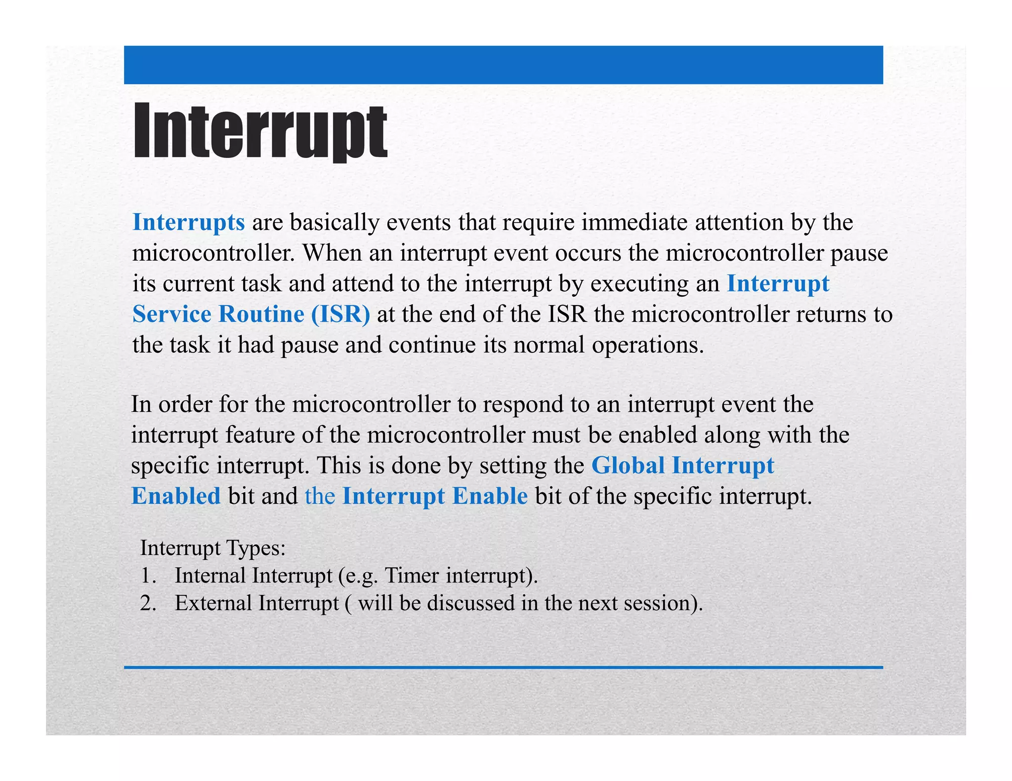 AVR_Course_Day7 timers counters and interrupt programming | PDF | Physics | Science