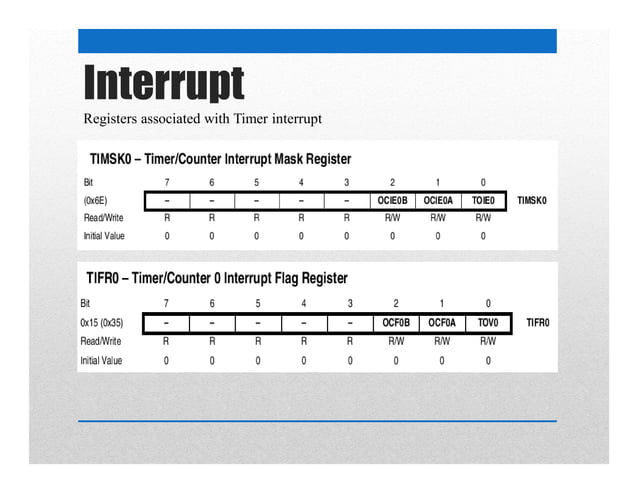 AVR_Course_Day7 timers counters and interrupt programming | PDF | Physics | Science